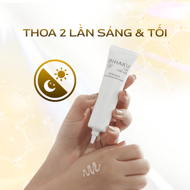 Kem dưỡng trắng mờ nám Bihaku Gel Cream - Bihaku